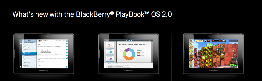 Ya está disponible BlackBerry OS 2.0 para PlayBook | Isopixel