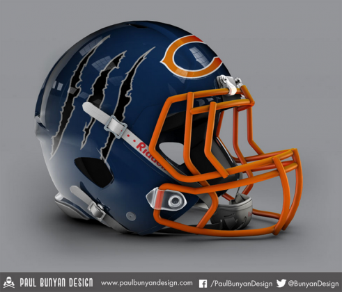 Increíble rediseño de cascos de la NFL | Isopixel