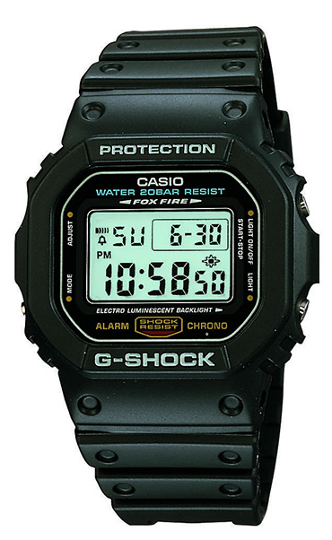 Se cumplen 35 años del mítico Casio DW5000C el primer G-SHOCK de la ...