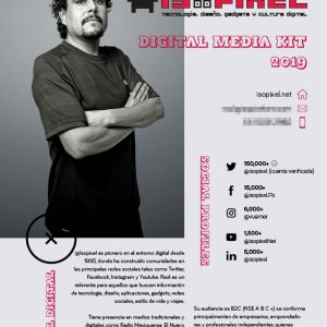 Cómo hacer un Media kit 2019 | Incluye ejemplos y plantilla | Isopixel