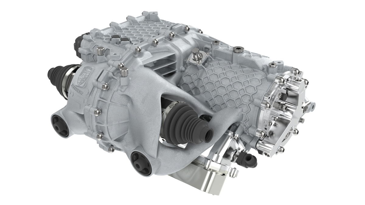 Porsche crea una carcasa de motor eléctrico con una impresora 3D