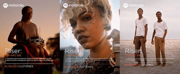 Risers: Historias reales e inspiración en la nueva campaña de Motorola