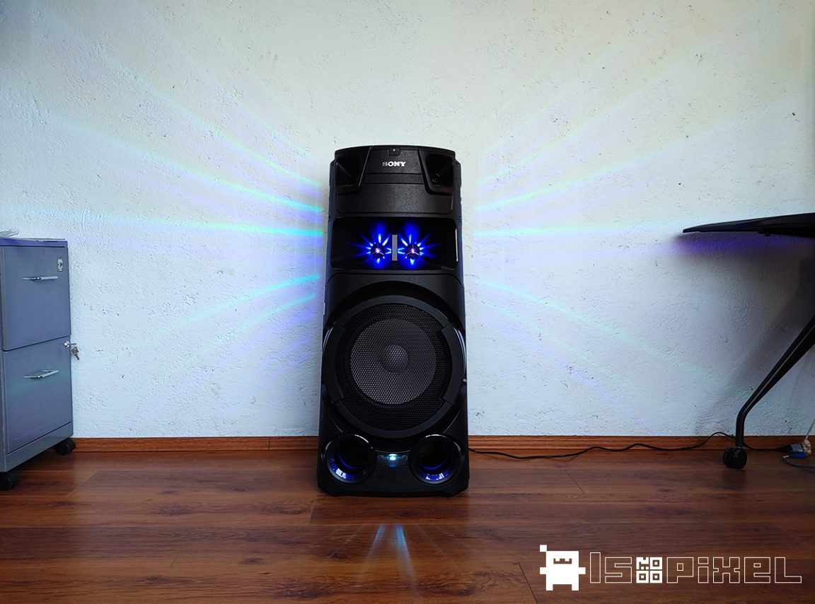 Reseña: Sony MHC-V73D el altavoz que querrás para tus fiestas