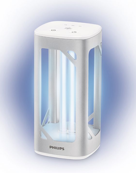 Nueva UV-C de Philips, la lámpara que desinfecta e inactiva los virus de casa a través de luz UV-C