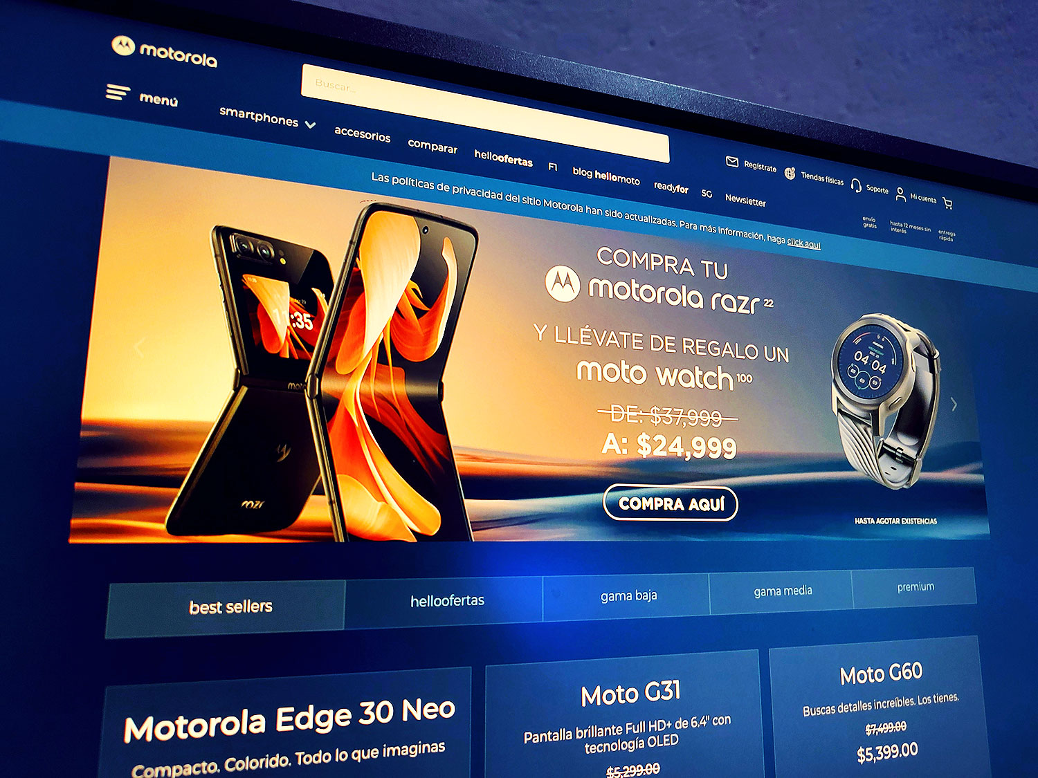 Motorola-ecommerce-mexico | Isopixel
