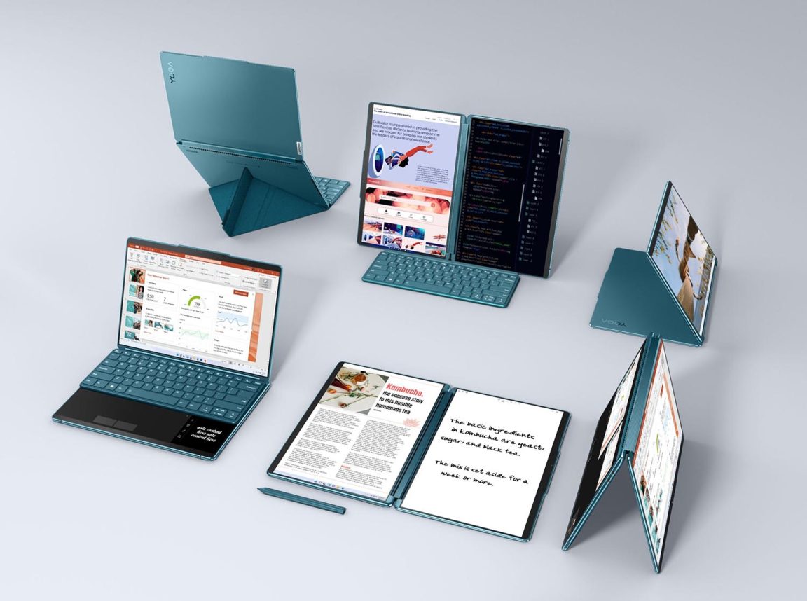 Lenovo innova con la nueva Yoga Book 9i de doble pantalla y ...