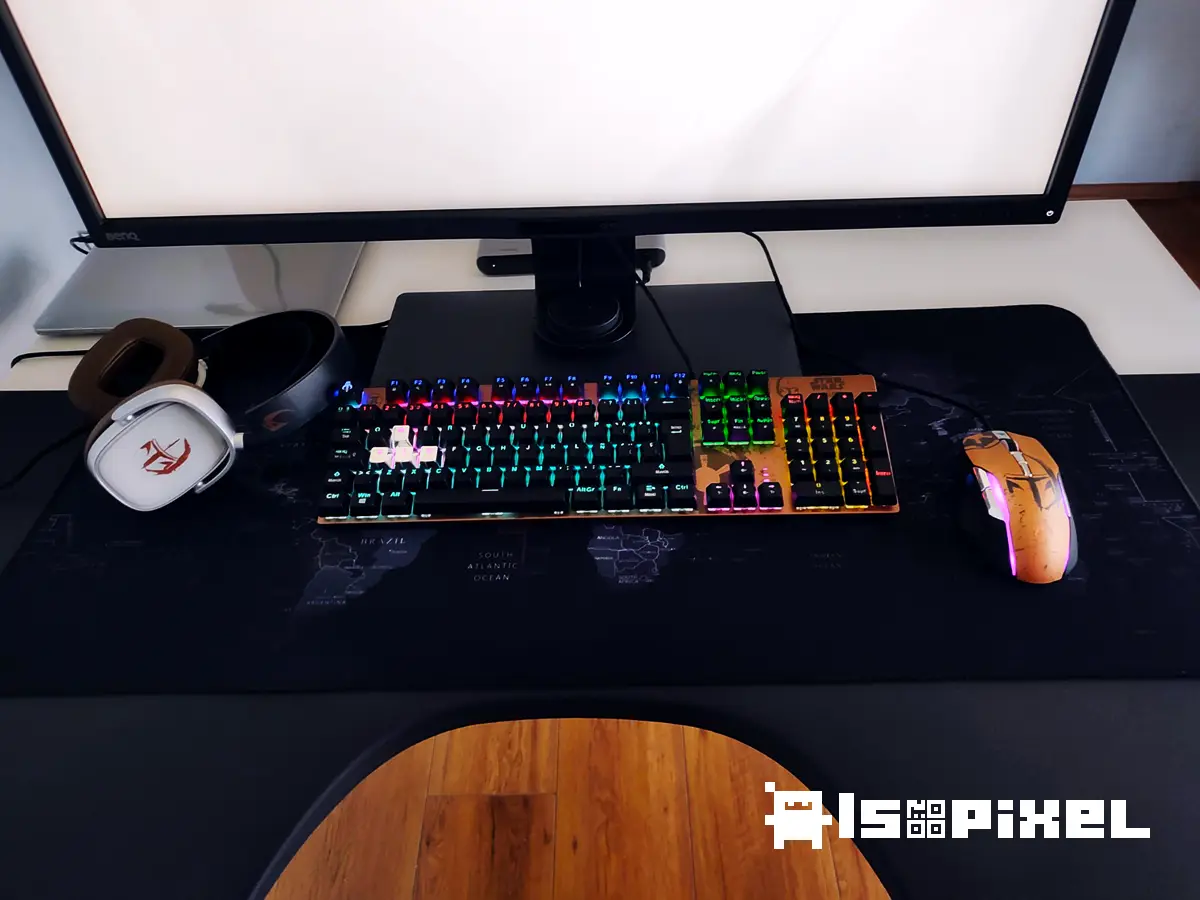 Teclado-BALLISTA90T-The-Mandalorian-Frontal | Isopixel