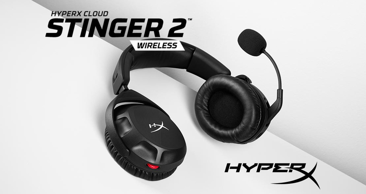 HyperX lanza los audífonos inalámbricos para videojuegos Cloud Stinger 2 wireless