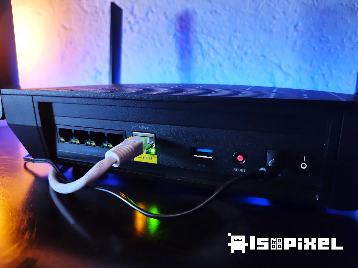 Linksys-Router-Hydra-Mesh-WiFi-6E-Puertos | Isopixel