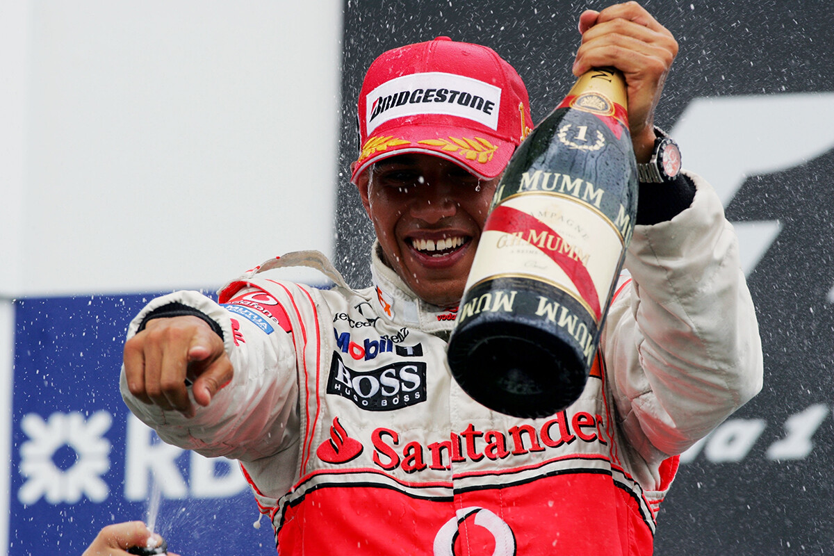 Se cumplen 16 años del primer triunfo de Lewis Hamilton en Formula 1
