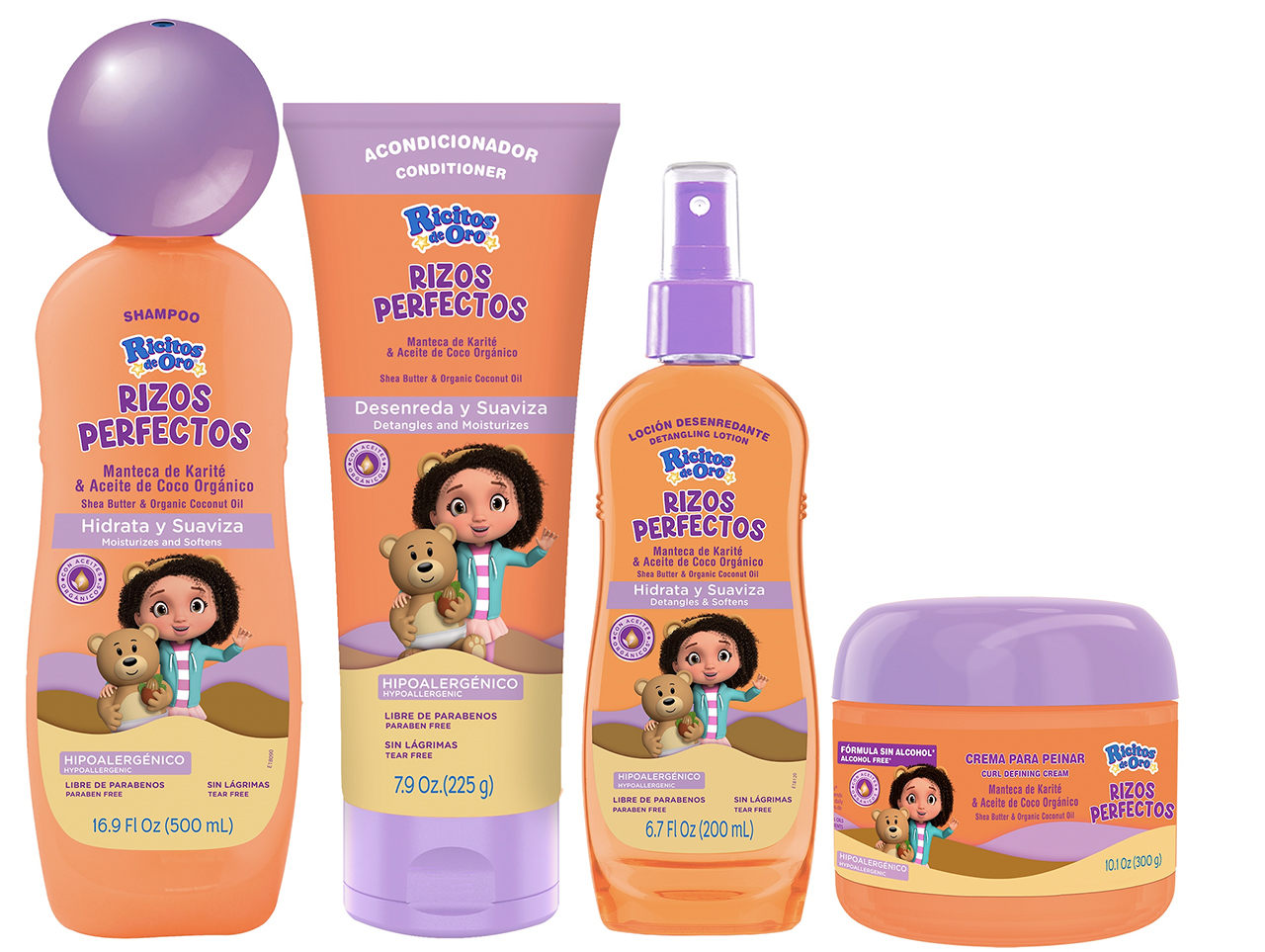 Ricitos de Oro presenta línea inspirada en el cabello rizado y comparte ...