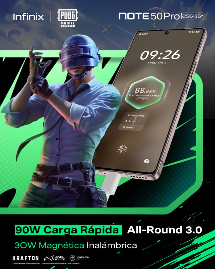 Julieta Allegretti, "GirlOfNox", es la encargada de presentar la Nueva Serie NOTE 50 de Infinix ...