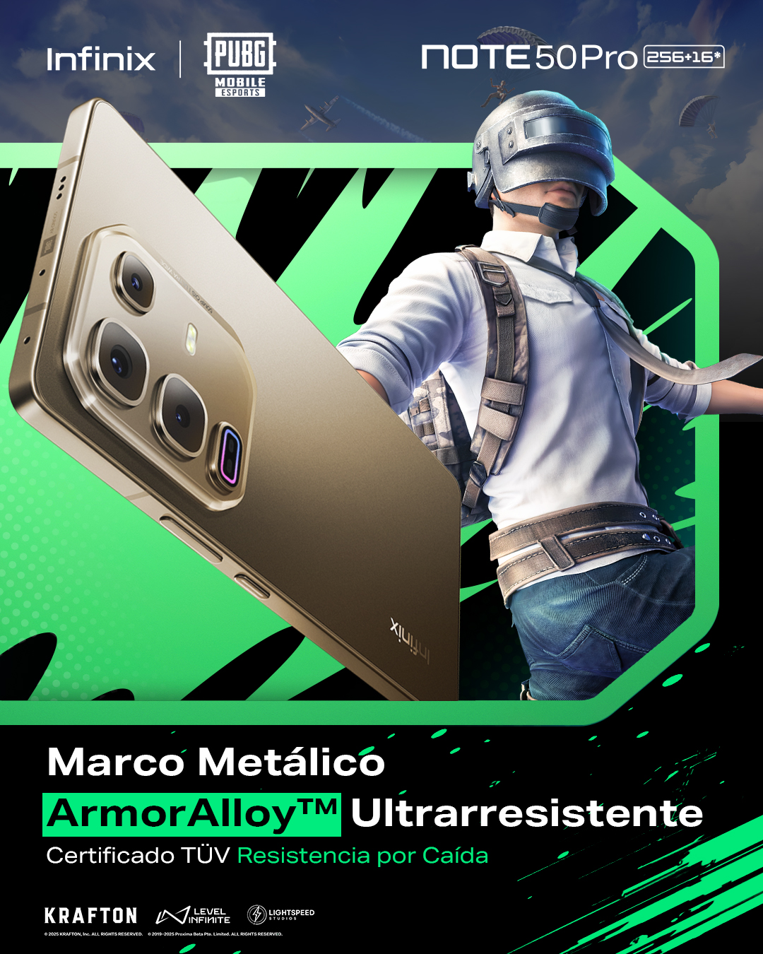 Julieta Allegretti, "GirlOfNox", es la encargada de presentar la Nueva Serie NOTE 50 de Infinix ...