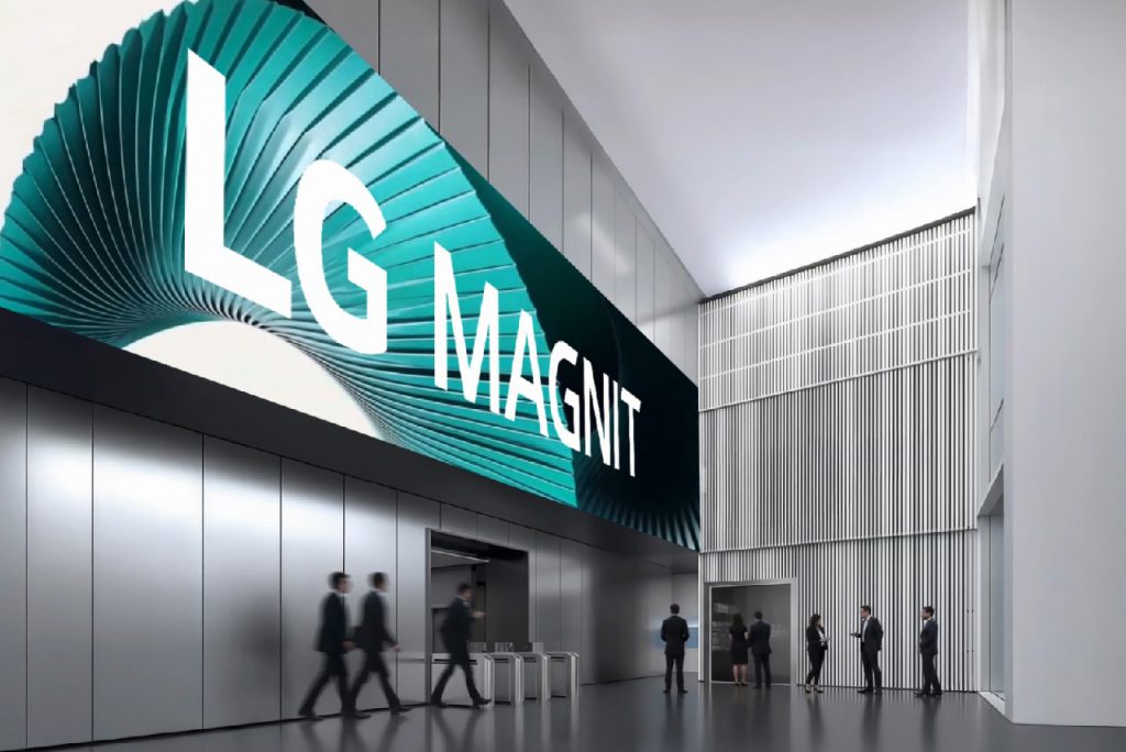 LG Electronics presentará la nueva pantalla Micro LED LG MAGNIT en ISE 2026